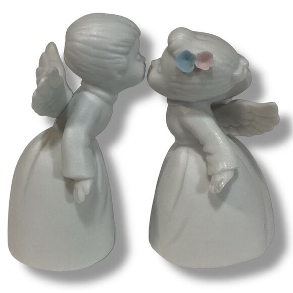 No Brand | Holiday | Vintage Boy Girl Porcelain Collectible Kissing ...